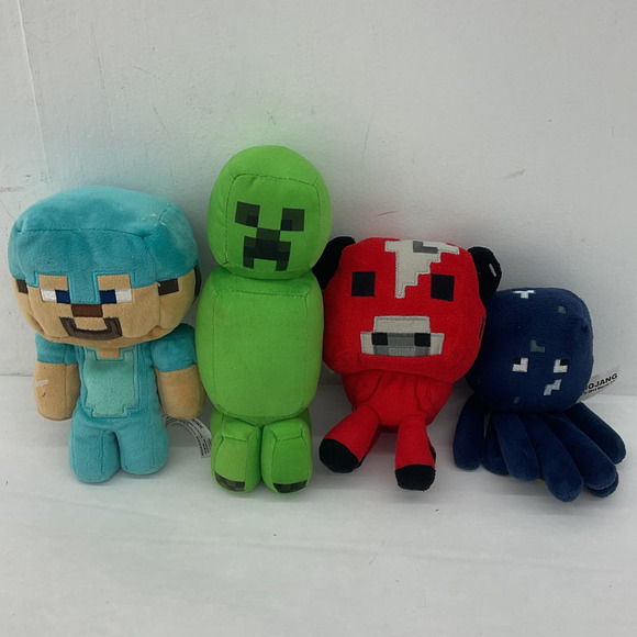 Minecraft | Toys | Minecraft Multicolor Stuffed Animal Plush Lot ...